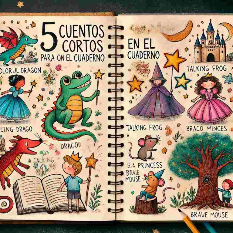 5 Cuentos Cortos para Copiar en el Cuaderno