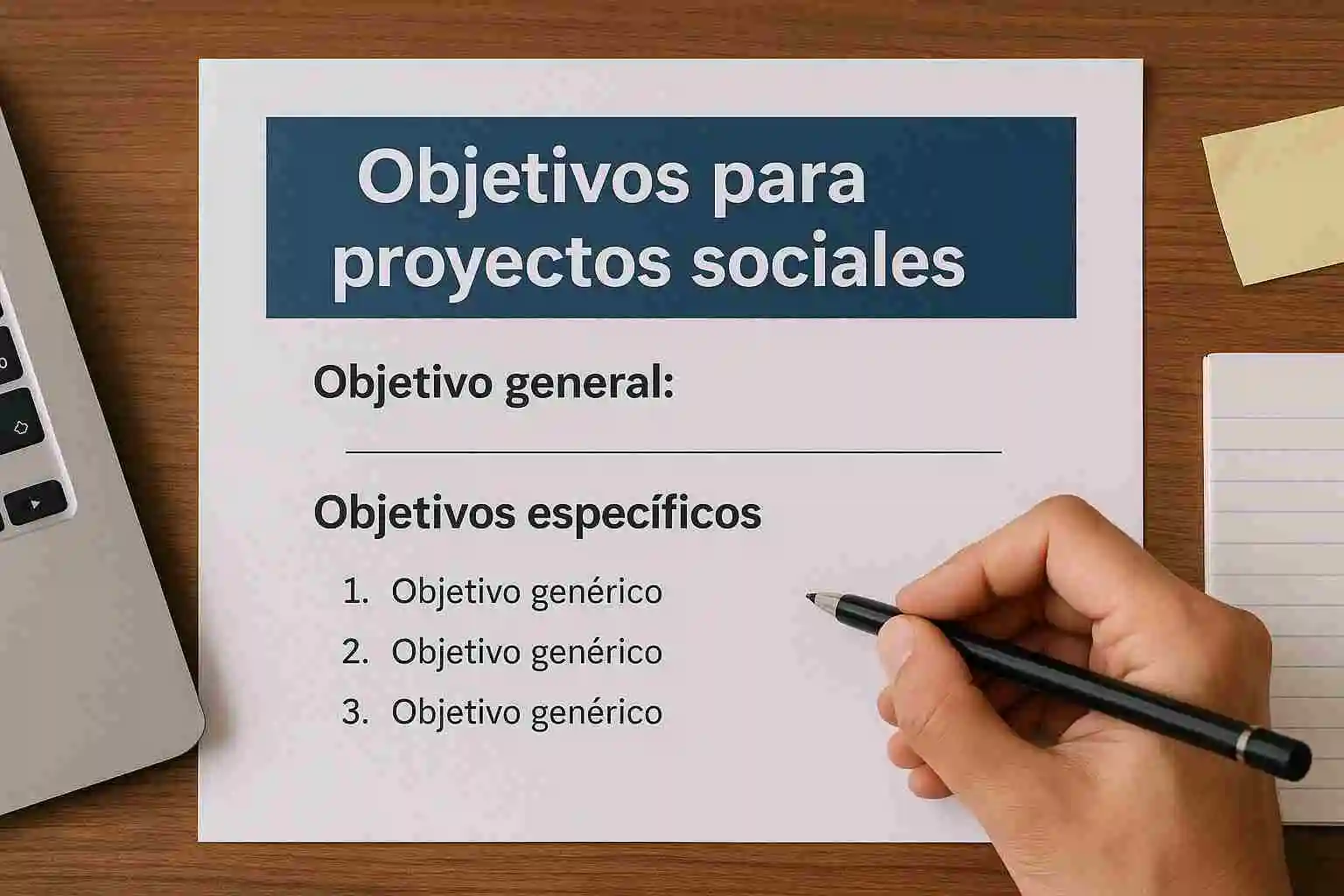Objetivos para Proyectos Sociales: Cómo Redactarlos y 5 Ejemplos Prácticos